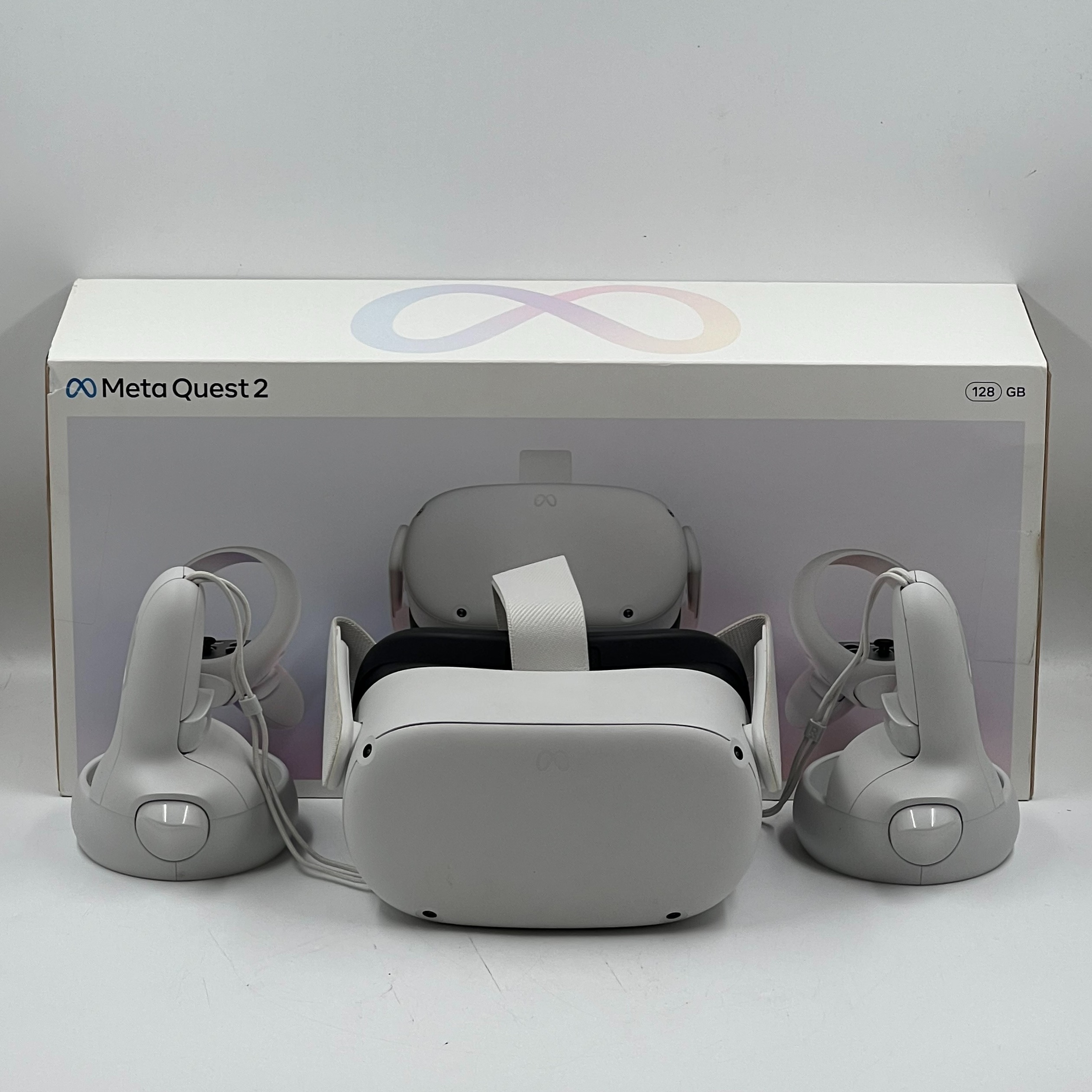 Pre-owned OCULUS META QUEST 2 VR HEADSET - 128GB ( WITH BOX AND ...